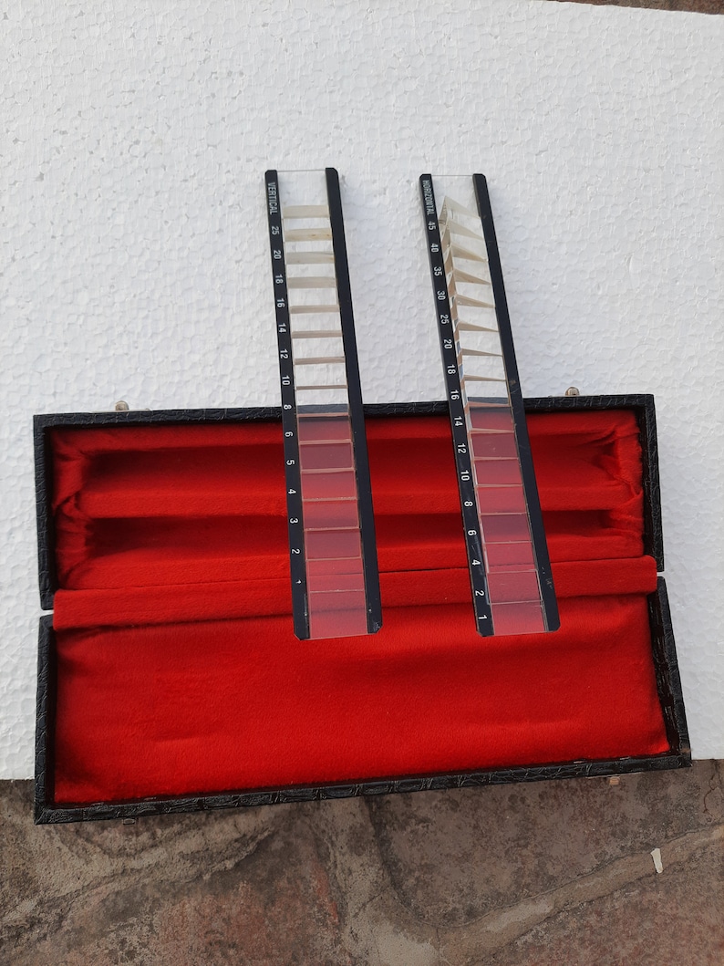 Optometry Bar Horizontal Vertical Case Prism Set Ophthalmology ...