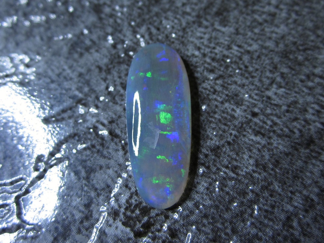 Australian Opal Mintabie 2ct Crystal Opal Gemstone Cabochon Jewellery ...