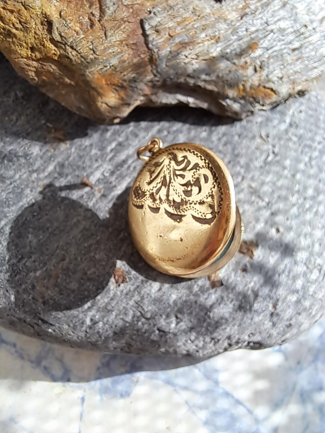 Vintage Rolled Gold Locket,vintage Gold Locket,gift for Her,gift for ...