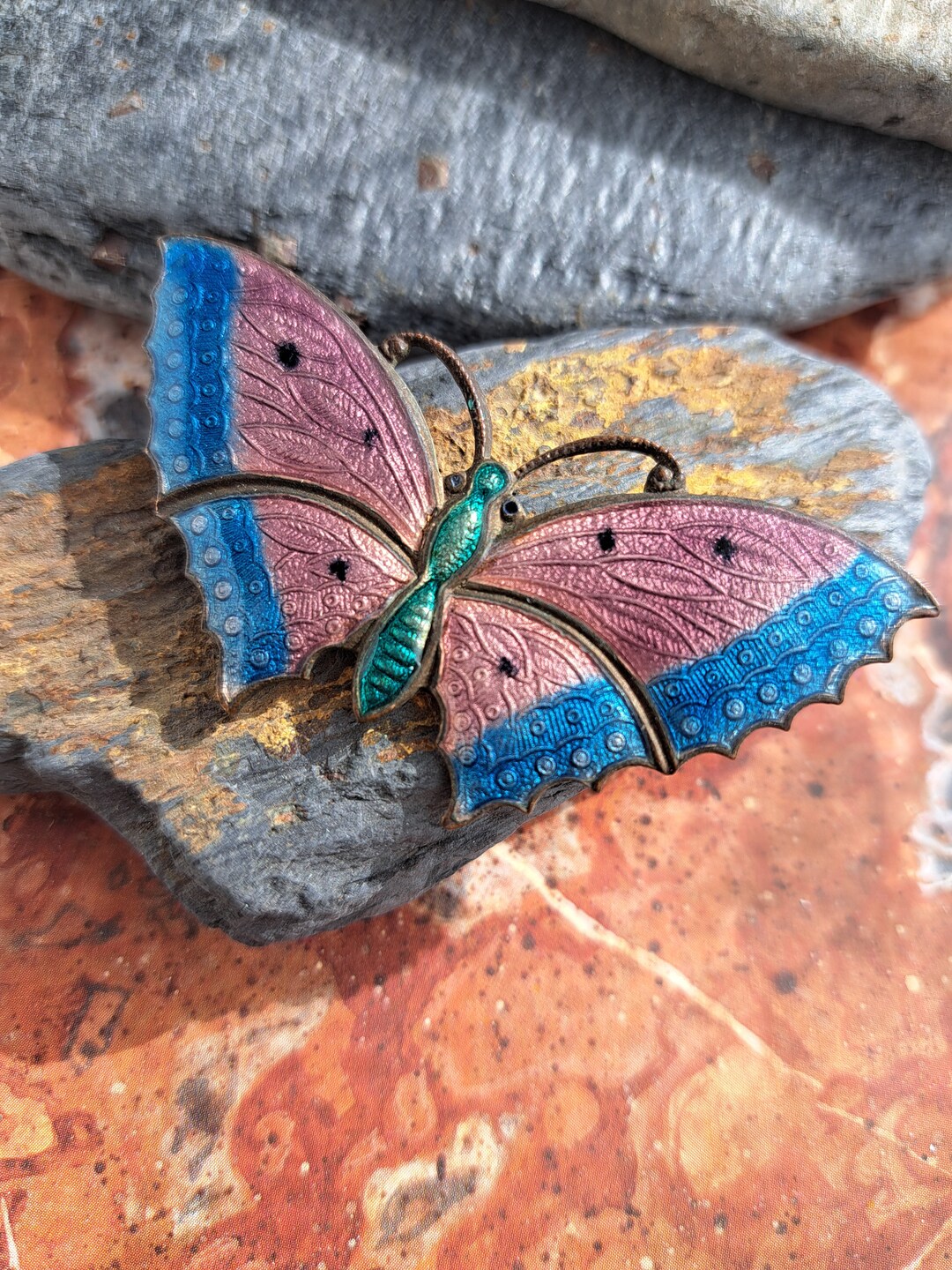 1930s, Art Deco Butterfly Brooch,antique Butterfly Brooch,gift for Her ...