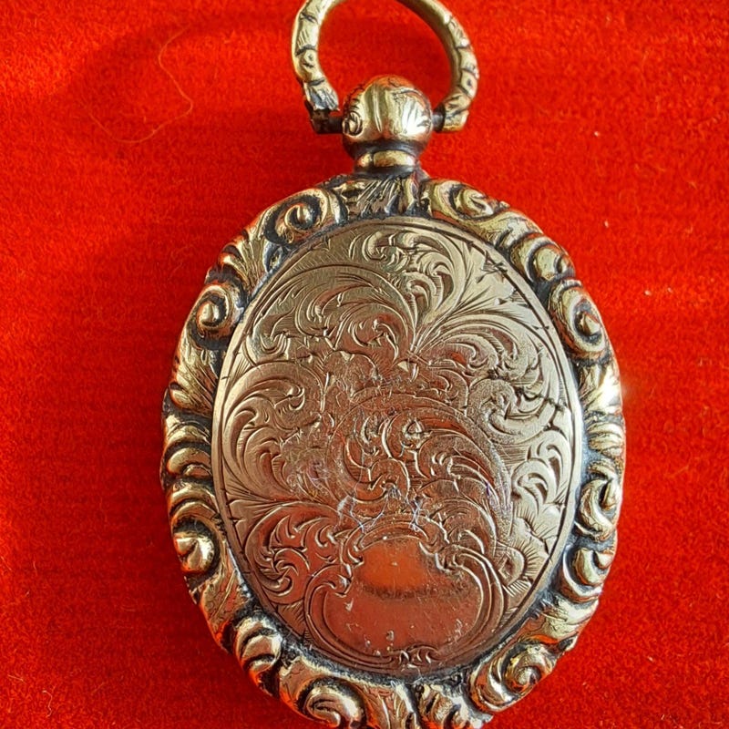 Antique Locket 1900 - Etsy UK