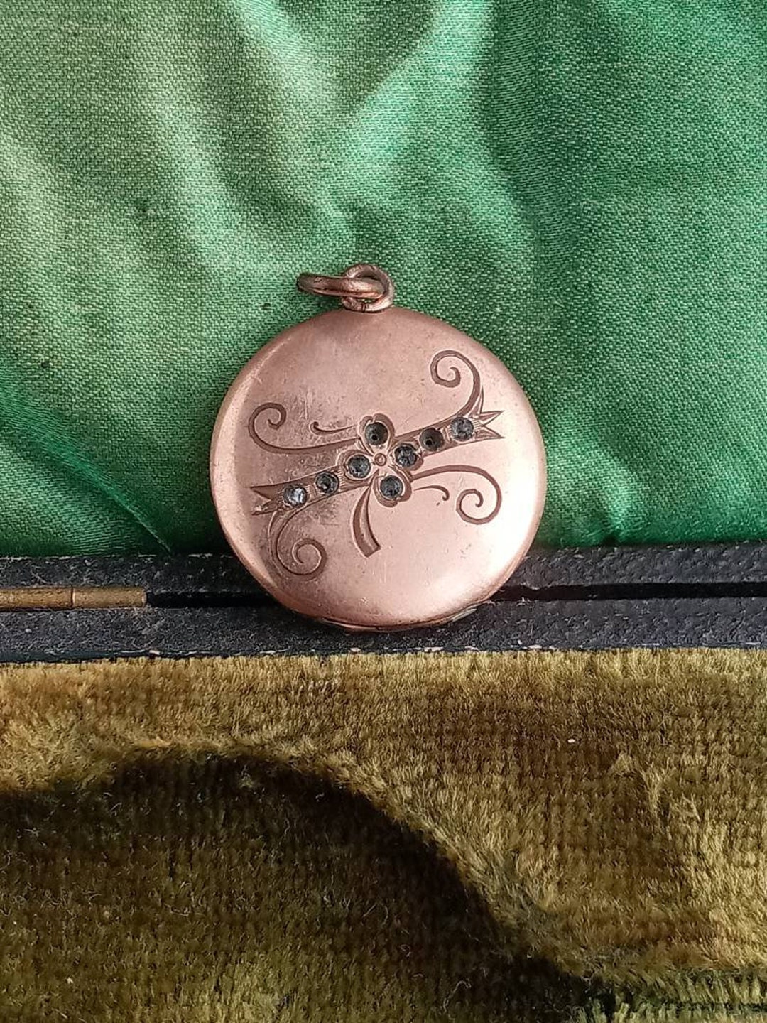 1930s,art Deco Rolled Gold Locket, Antique Gold Locket,gift for Her ...