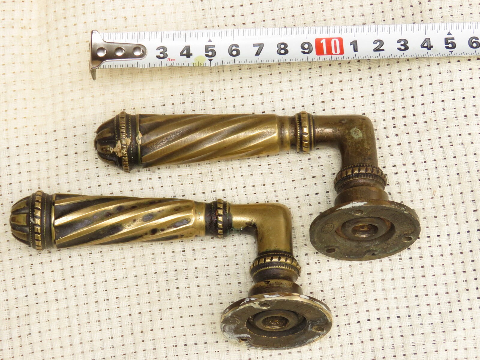 Brass decorative vintage window handles | Etsy