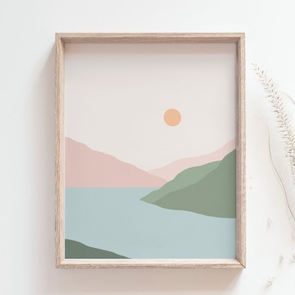 Sunrise Art Print - Etsy