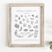 Animal Scat Print - Woodland Animal Droppings Poster, Wilderness Poop ...