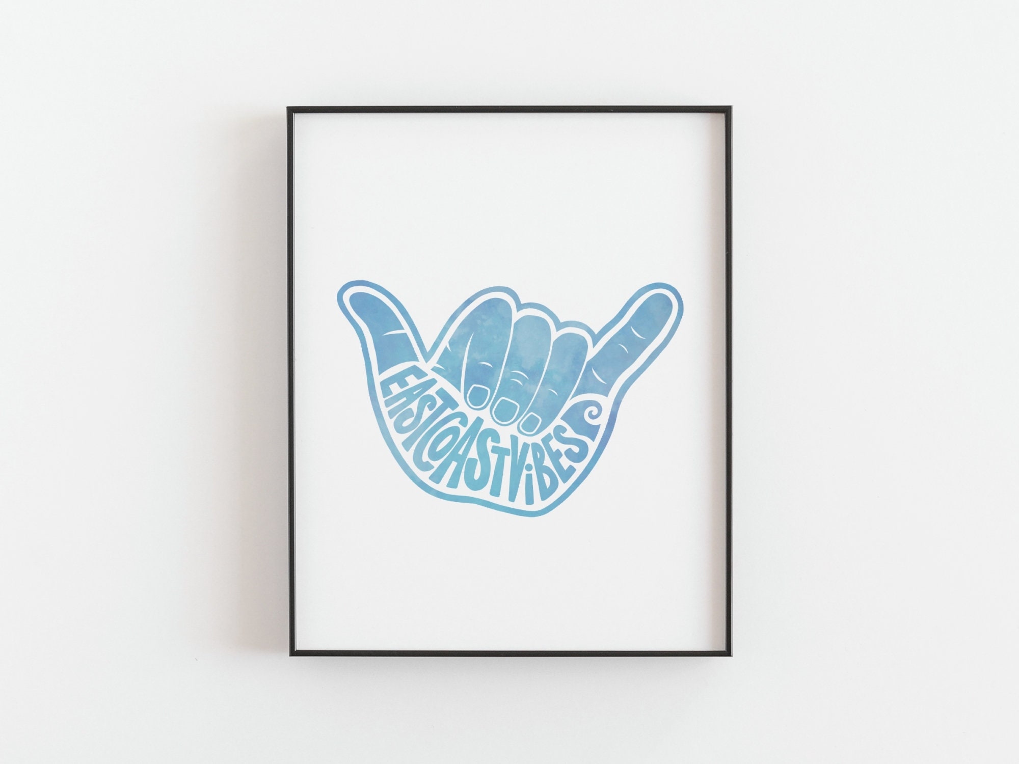 East Coast Hand Gesture