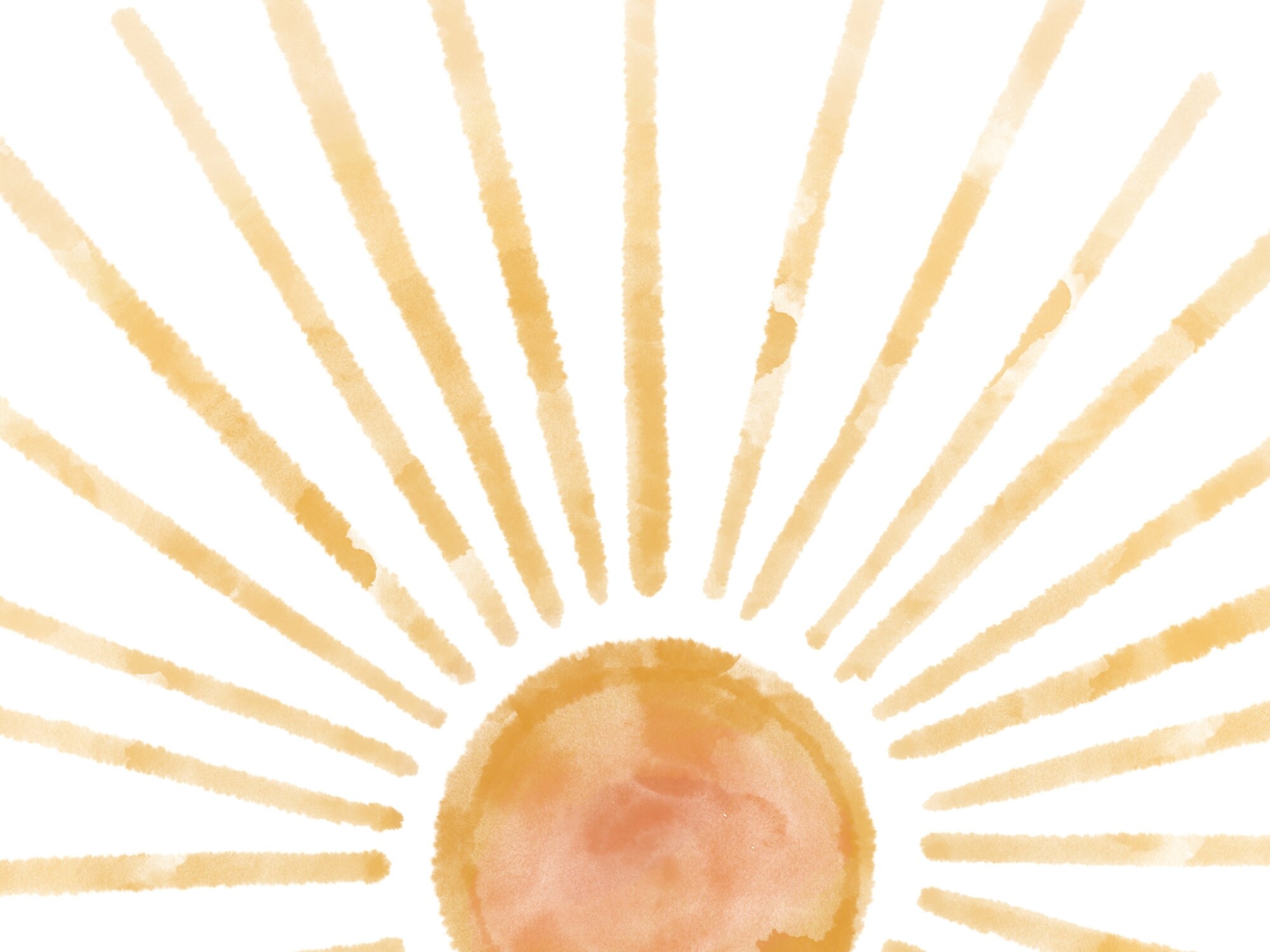 Sun Print - Boho Sun Poster, Sunset Wall Art, Sunrise Wall Decor ...