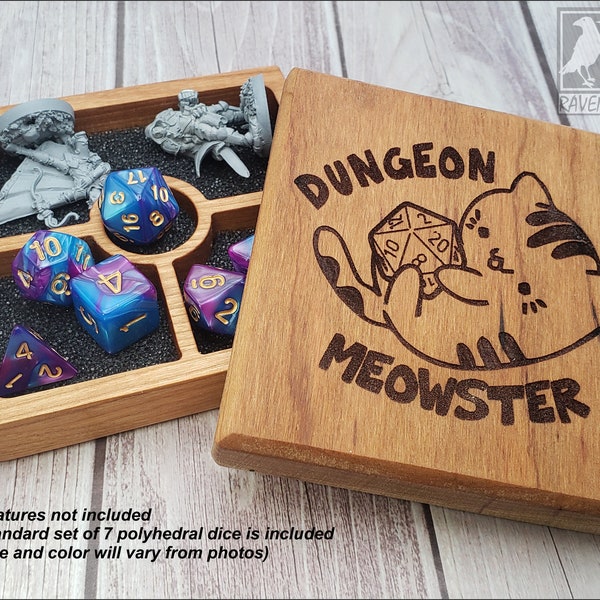 Dnd Dice Holder Cat - Etsy