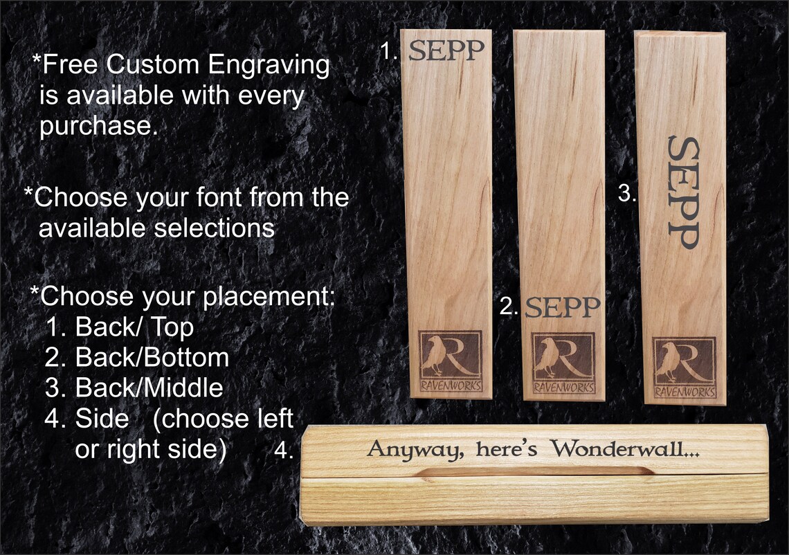 Tengwar Elven Script Dice Box Personalized Wooden Dice Vault - Etsy