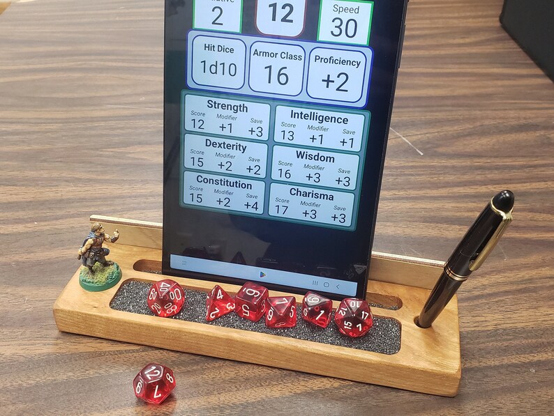 Custom RPG Character Name Plate Wooden Desk Sign Intro - Etsy