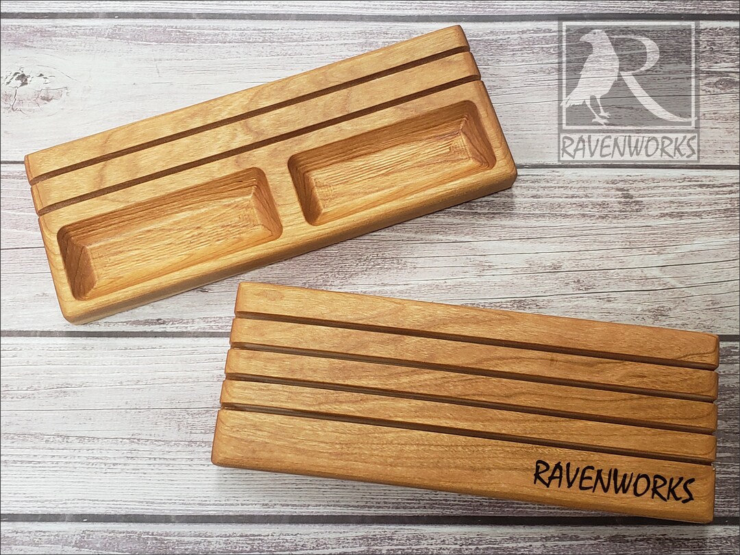 Wood Gaming Tray Card Holder Game Piece Component Holder for Board ...