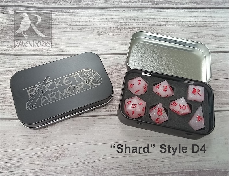 Pocket Armory Metal Tin Dice Box With Foam Insert | Altoids Tin Dice ...