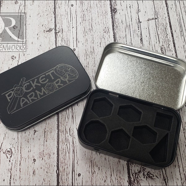 Metal Tin Dice Box - Etsy