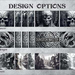 Ultimate Game Master Screen Personalized Laser Engraved Wooden DM ...