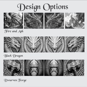 Ultimate Game Master Screen | Personalized Laser Engraved Wooden DM ...