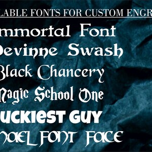 Tengwar Elven Script Dice Box Personalized Wooden Dice Vault RPG ...