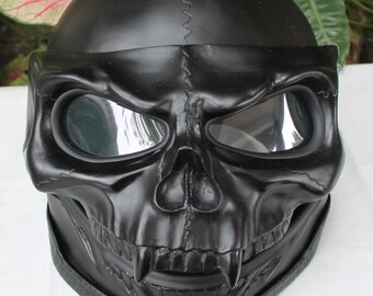 Skull Motorcycle Helmet | Etsy