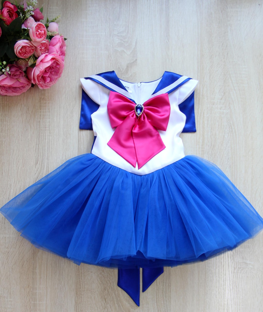 Magical Moon Princess Tulle Dress: Anime Sailor Style Party Outfit - Etsy