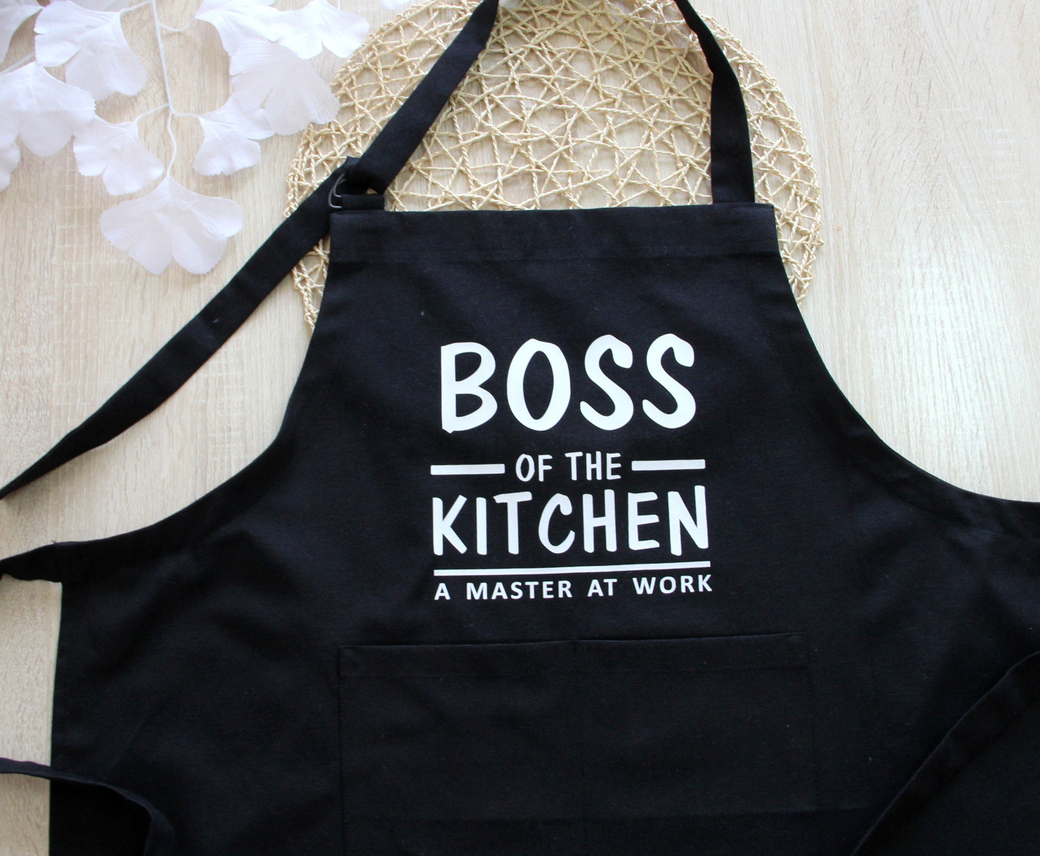 Personalized Apron for Men, Cooking Apron for Big Men, Kitchen Apron ...