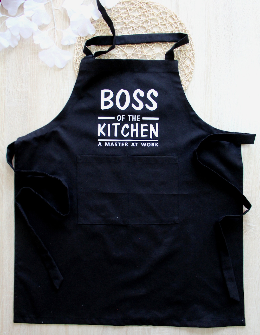 Personalized Apron for Men, Cooking Apron for Big Men, Kitchen Apron ...