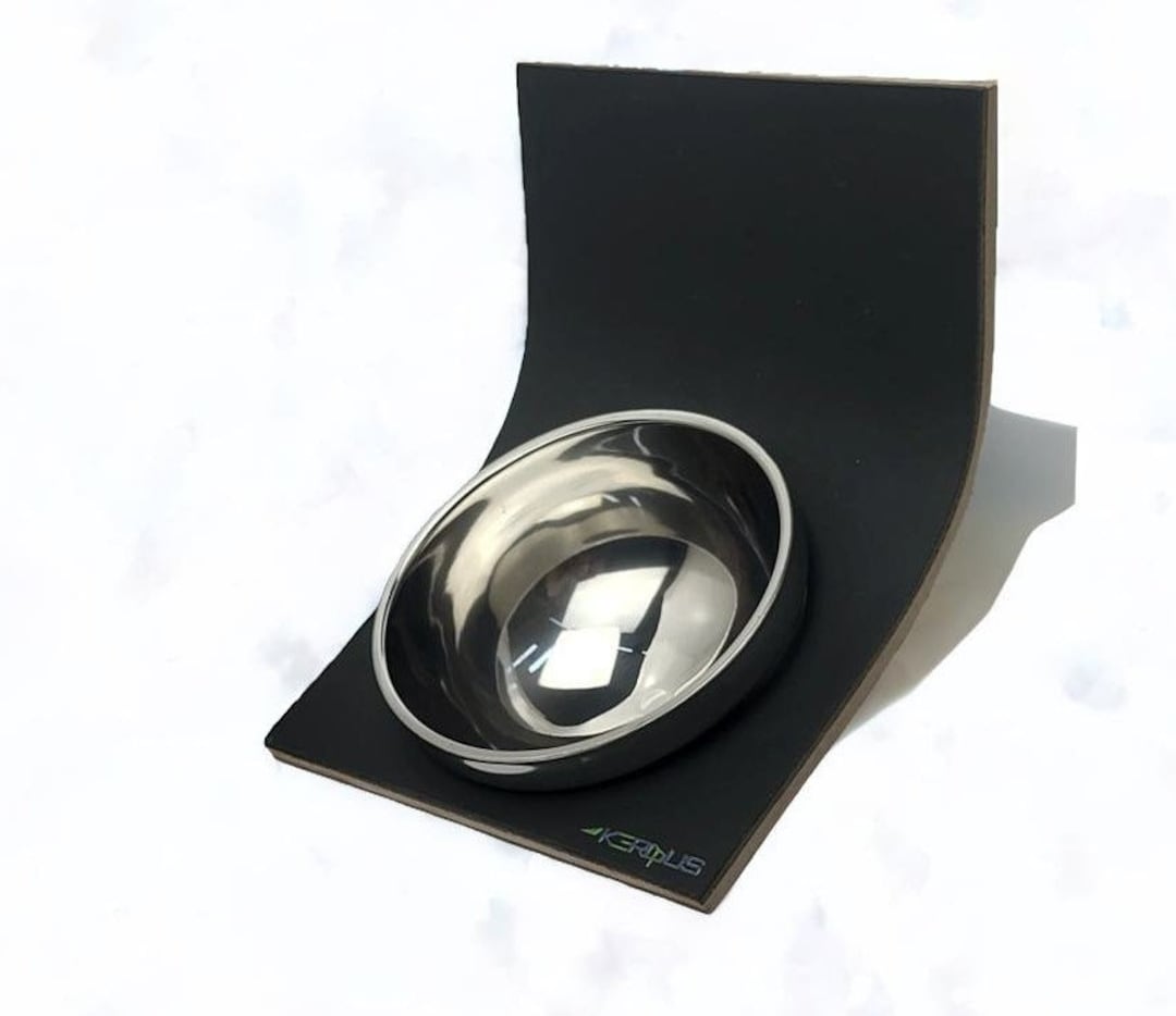 Elevated Cat Bowl / Small Dog Bowl Non-splash Wall Mounting Raised Pet ...