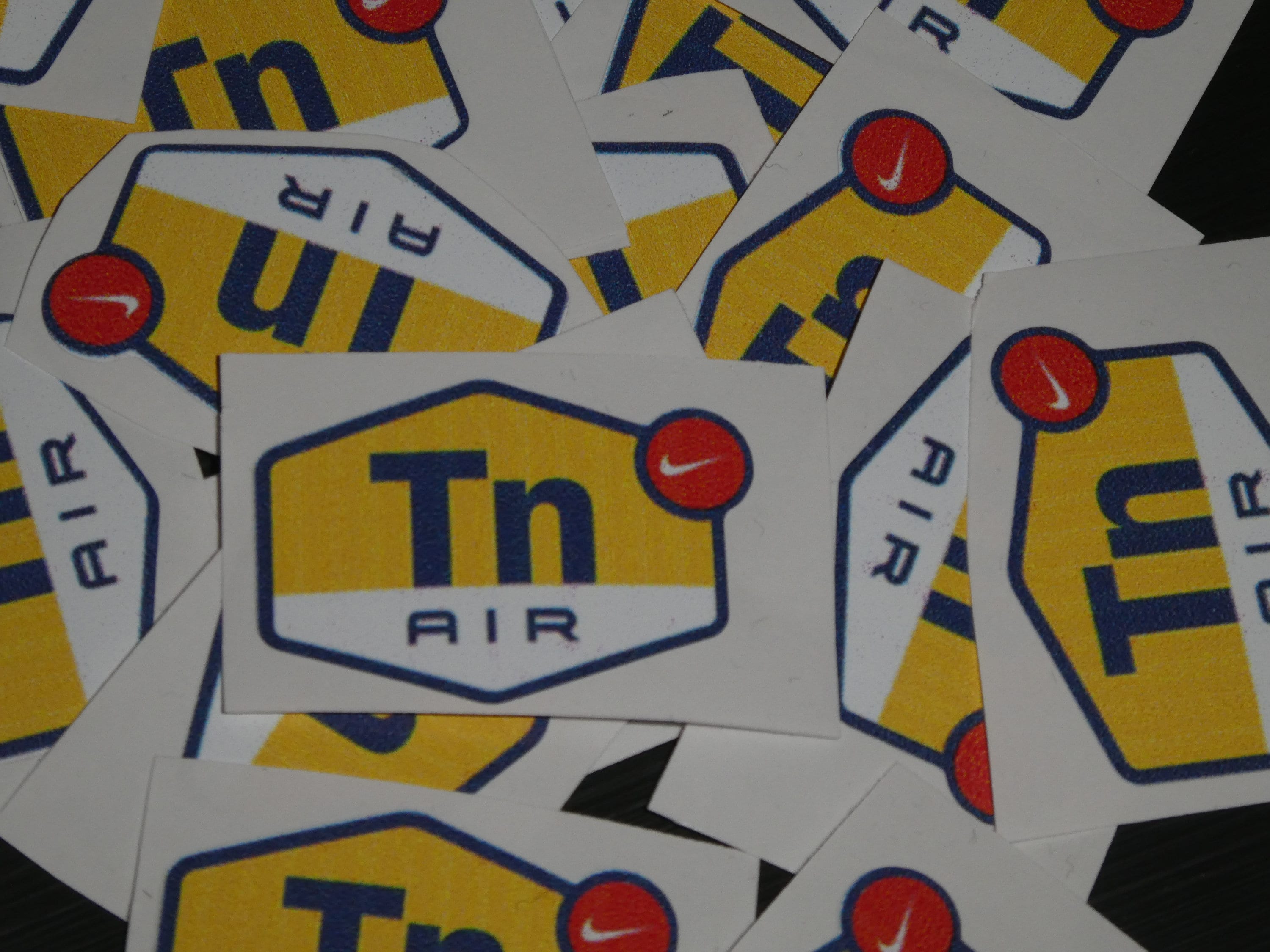 X5 Nike Air Max Plus TN Tuned Custom Mini Logo Vinyl Sticker | Etsy