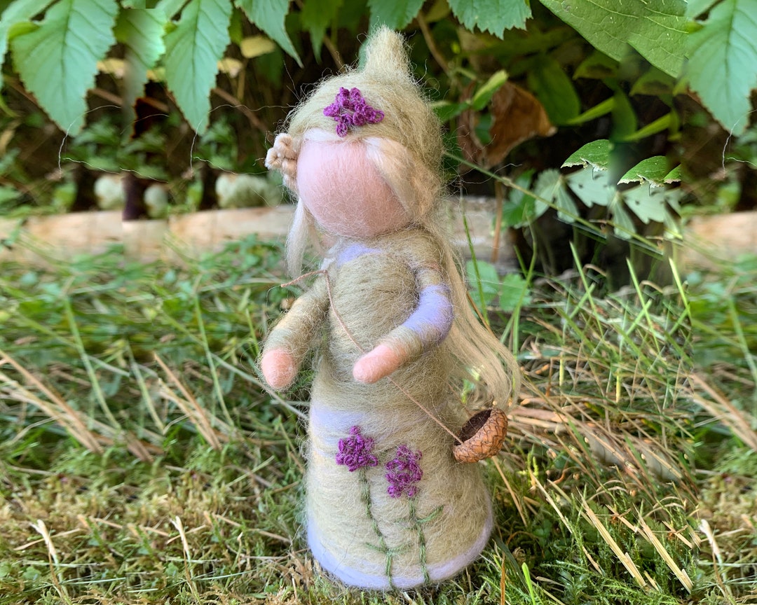 Herbal Fairy, Angel Needle Felted With Lavender, Guardian Angel in ...