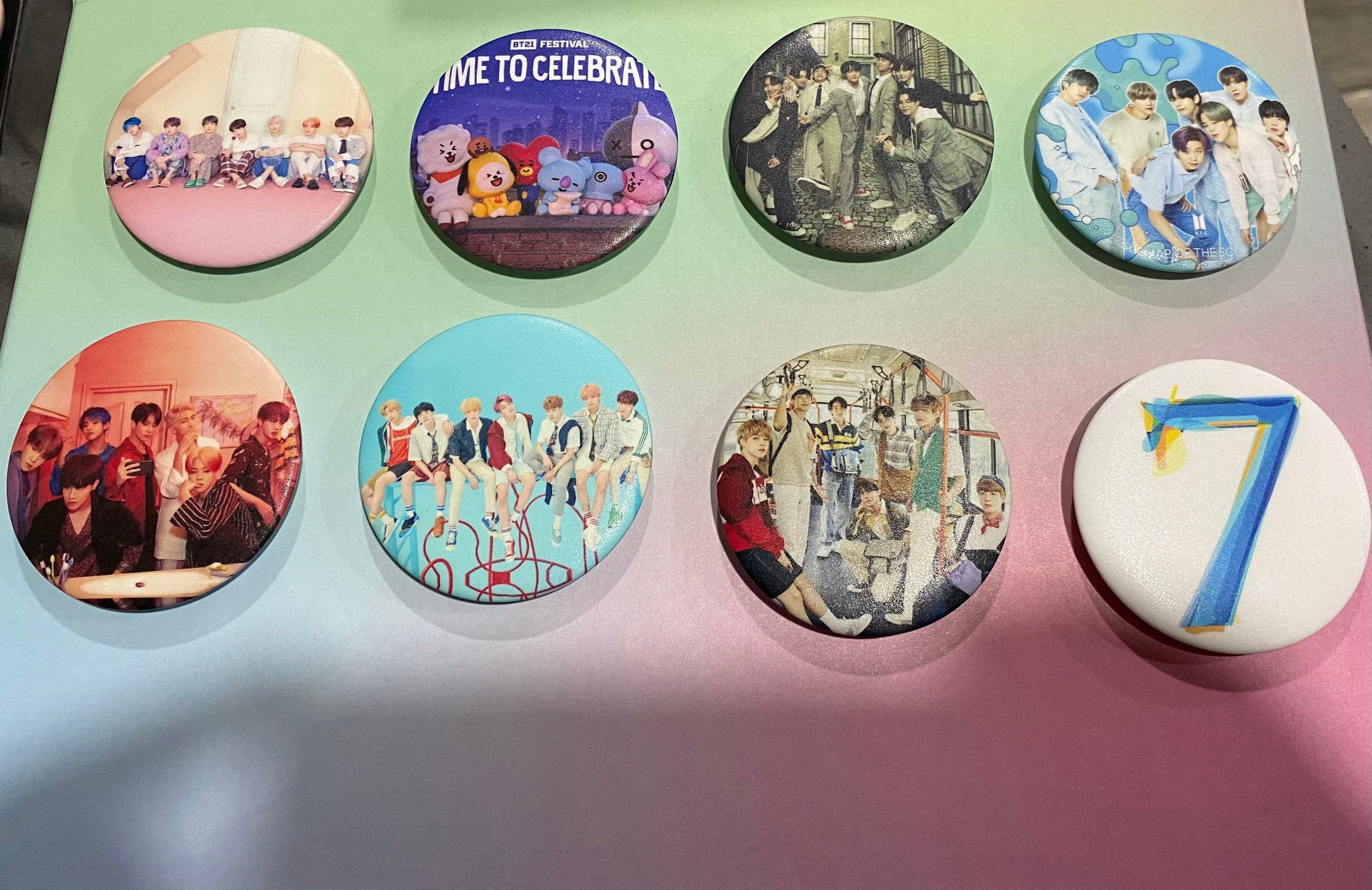 Bts Button Some Buttons Were Stained During Manufacture - Etsy