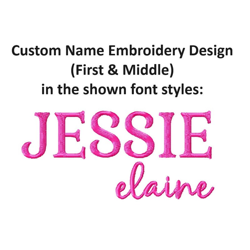 Middle Embroidery Font - Etsy