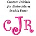 DIGITAL DOWNLOAD EMBROIDERY Design File - Custom Name in Pictured Hello ...