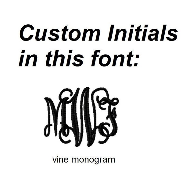 4 Initial Monogram - Etsy