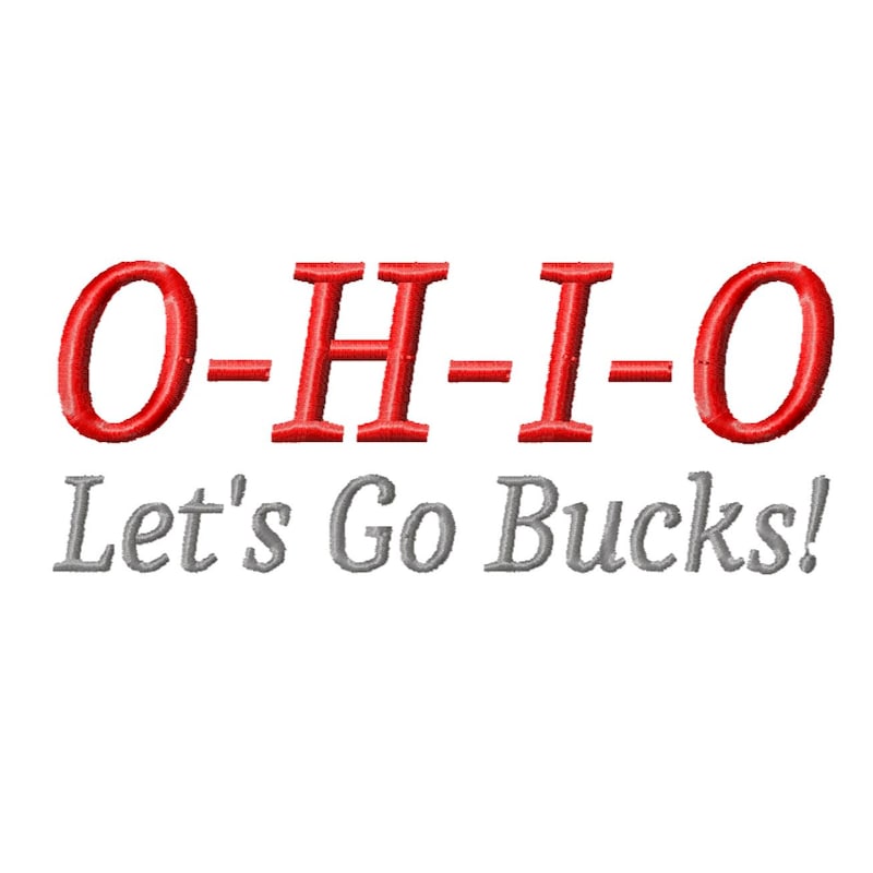 Ohio State Block O Svg - Etsy
