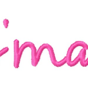 DIGITAL DOWNLOAD EMBROIDERY Design File Custom Name in Pictured Replay ...