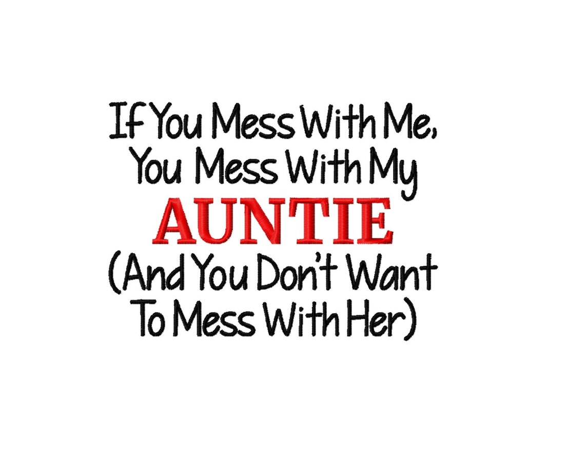 DIGITAL DOWNLOAD EMBROIDERY If You Mess With Me You Mess - Etsy