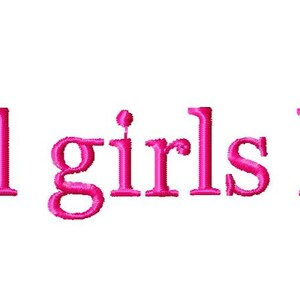 DIGITAL DOWNLOAD EMBROIDERY - Real Girls Lift - Machine Embroidery ...