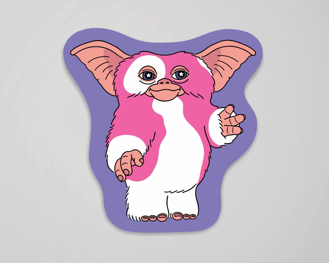 Pink Gizmo Gremlins Sticker - Etsy