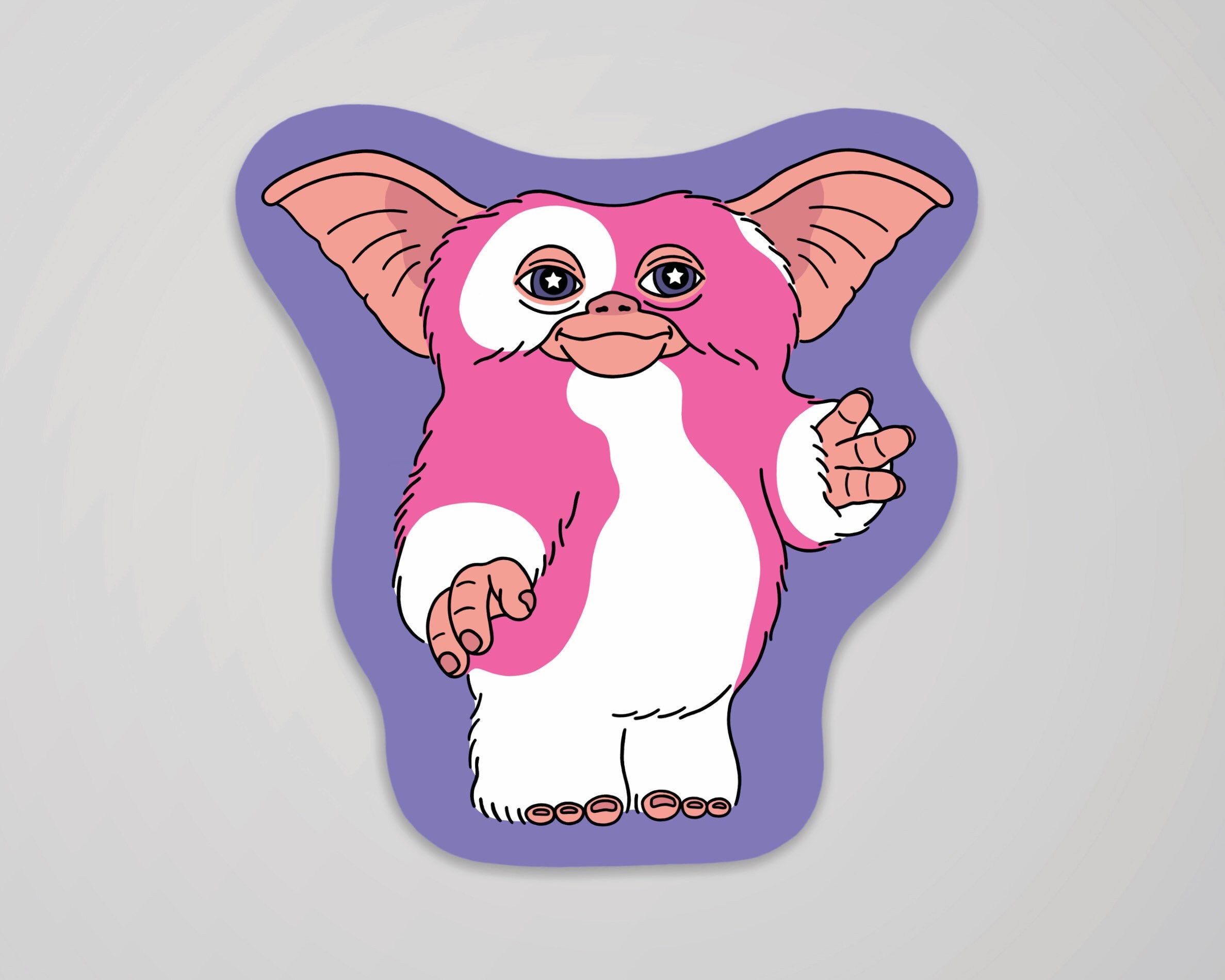 Pink Gizmo Gremlins Sticker - Etsy