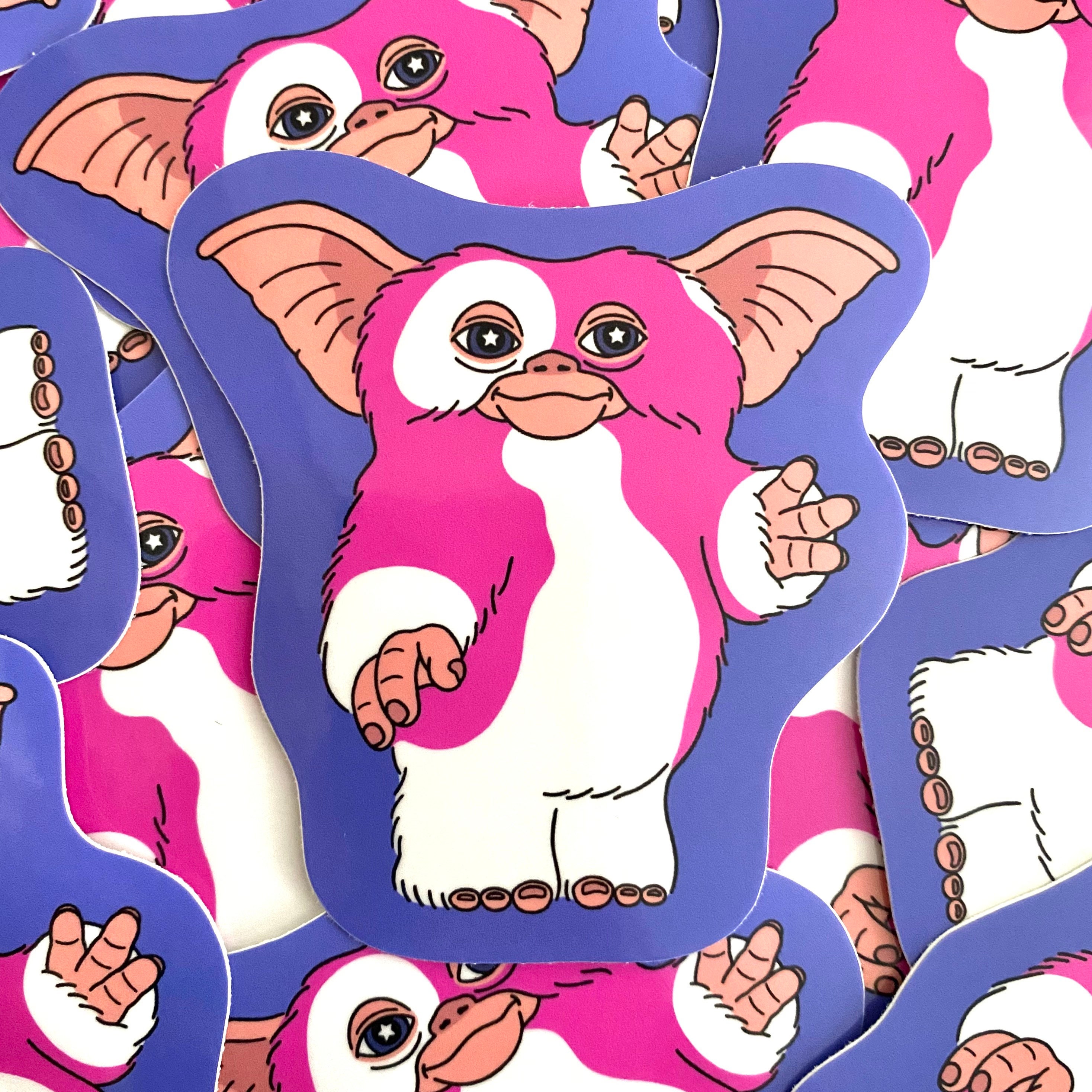 Pink Gizmo Gremlins Sticker - Etsy
