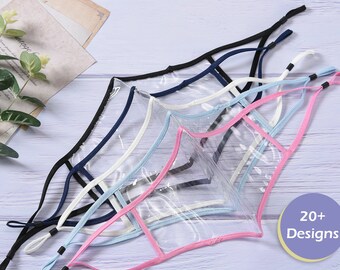 See Through Mask - Etsy