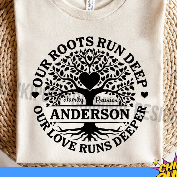 Our Roots Run Deep Our Love Runs Deeper Svg - Etsy