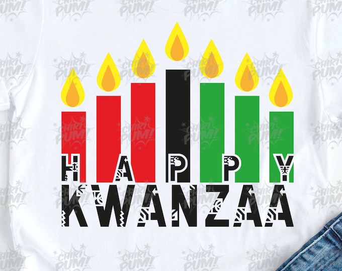 Kwanzaa Kinara 783-B525 Stencil - Etsy