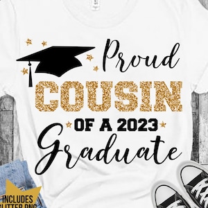 Proud Cousin of a 2023 Graduate SVG Graduation Cut Files - Etsy UK