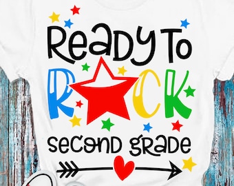 Rock 2nd Grade Shirt | Etsy
