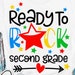 Ready to Rock Second Grade 1st Day of Second Grade Back to - Etsy
