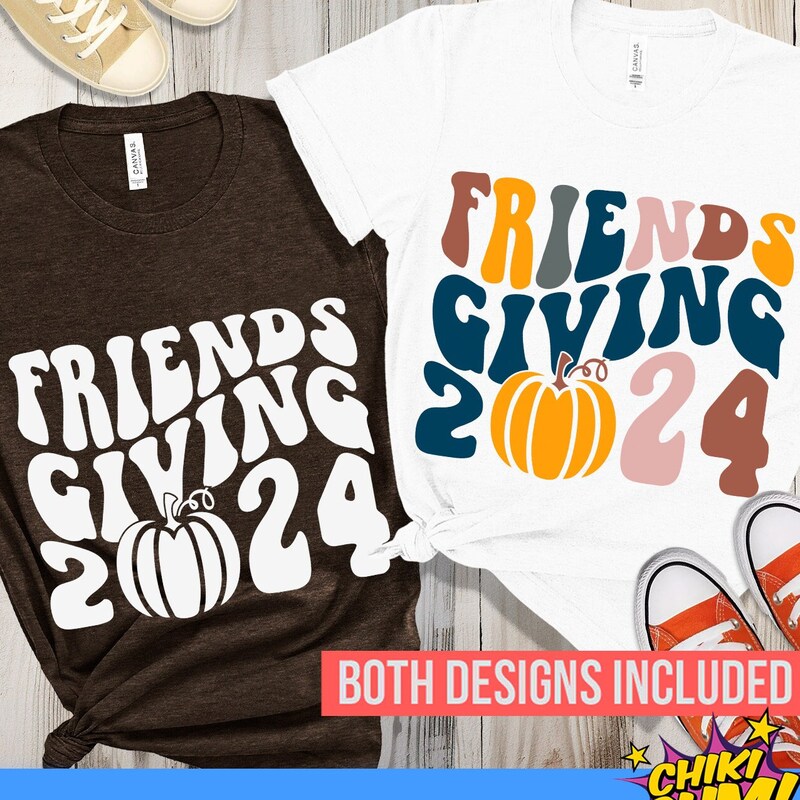 Friendsgiving Svg - Etsy