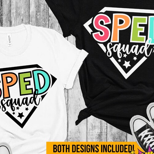SPED Teacher Squad Svg Special Education Teacher Svg SPED | Etsy