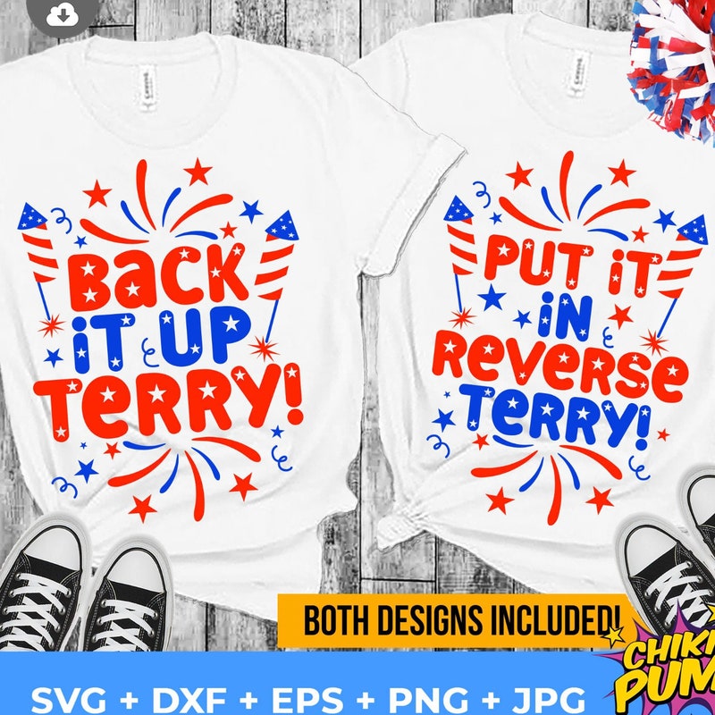 Back It up Terry Svg - Etsy