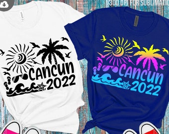 Cancun Vacation Svg - Etsy