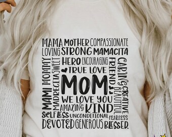 Mom Svg, Mom Subway Art Svg, Mothers Day Svg, Mom Life Svg, Mom Quote ...