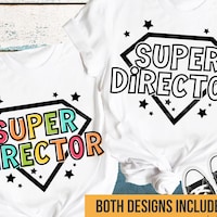 Super Director SVG PNG: Hero T-shirt Design (digital Download) - Etsy UK
